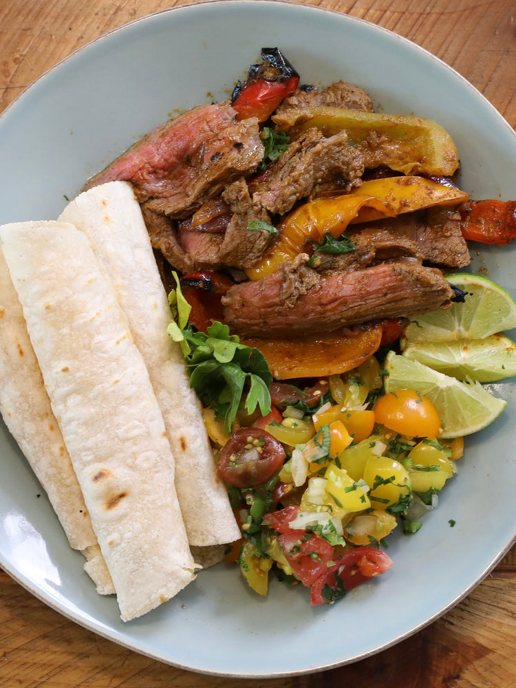 Chipotle Steak Fajitas – Heather Hartman Health